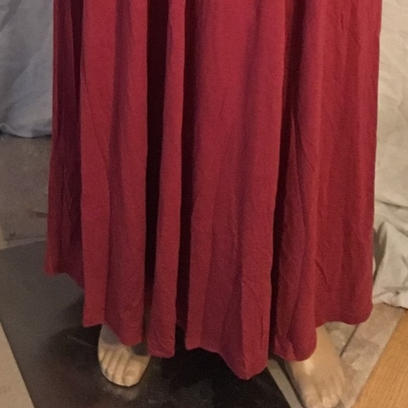 Isaac Liev | Dresses | Nib Isaac Liev Cold Shoulder Dress Dark Red Xl ...